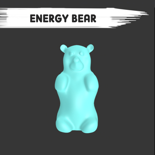 Second Life Marketplace - EnergyBear - [MyStory] - Edible Gummy Energy Bear